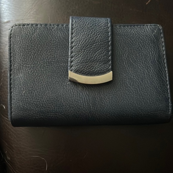 mundi | Bags | Mundi Navy Blue Wallet | Poshmark